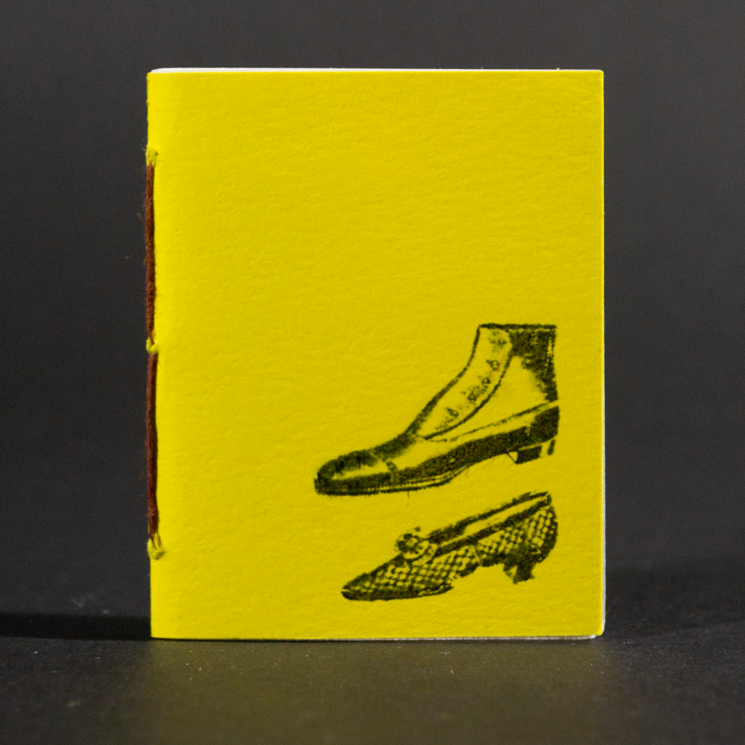 Yellow Shoes Mini Pamphlet Book Laurel Tree Bindery